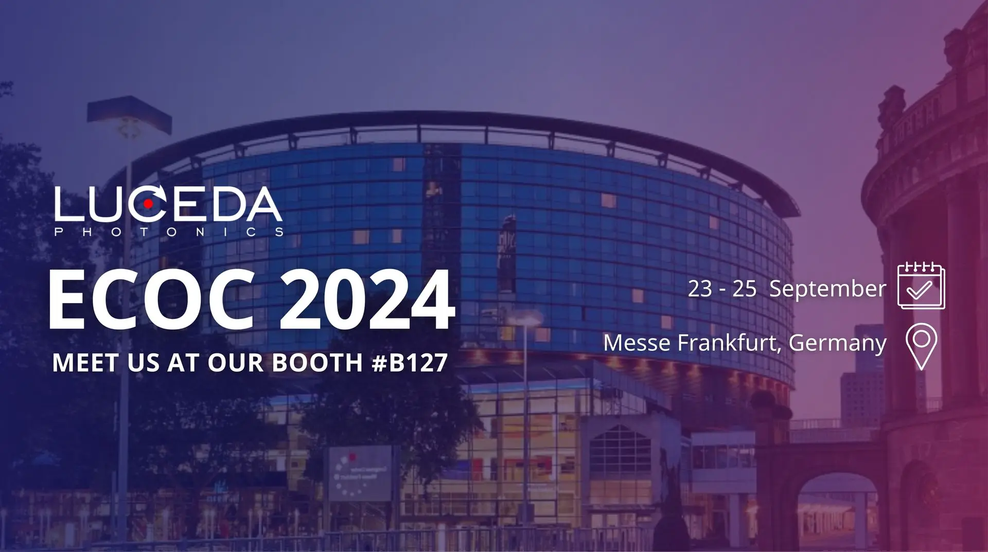 Meet Luceda at ECOC 2024 in Frankfurt, Germany! | Luceda Photonics