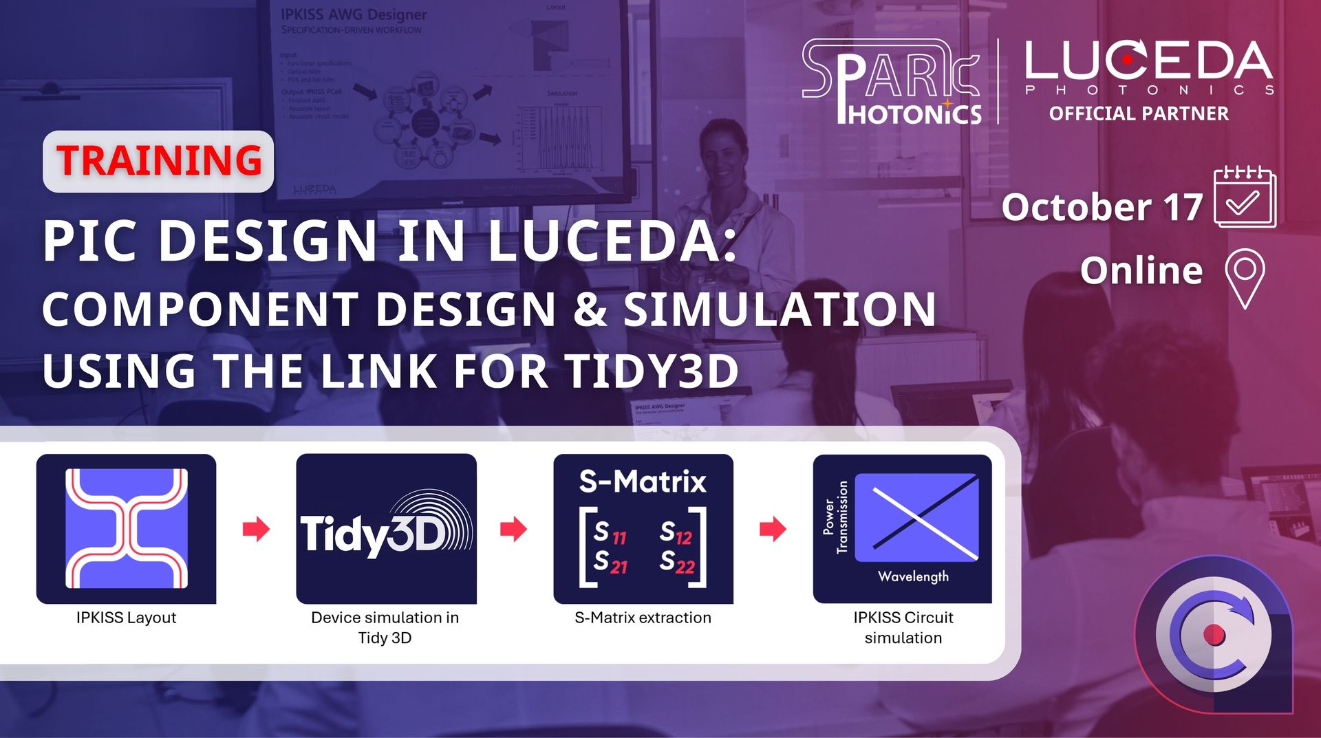 PIC Design in Luceda: Component Design & Simulation Using the Link for ...